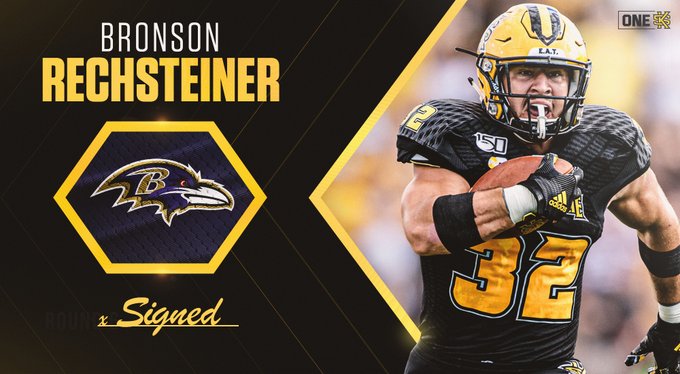 Bronson Rechsteiner, Son of Pro Wrestler Rick Steiner, Inks Undrafted ...