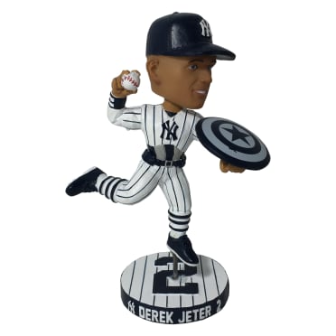 Yankees to Handout Derek Jeter Captain America-Inspired Bobblehead in ...