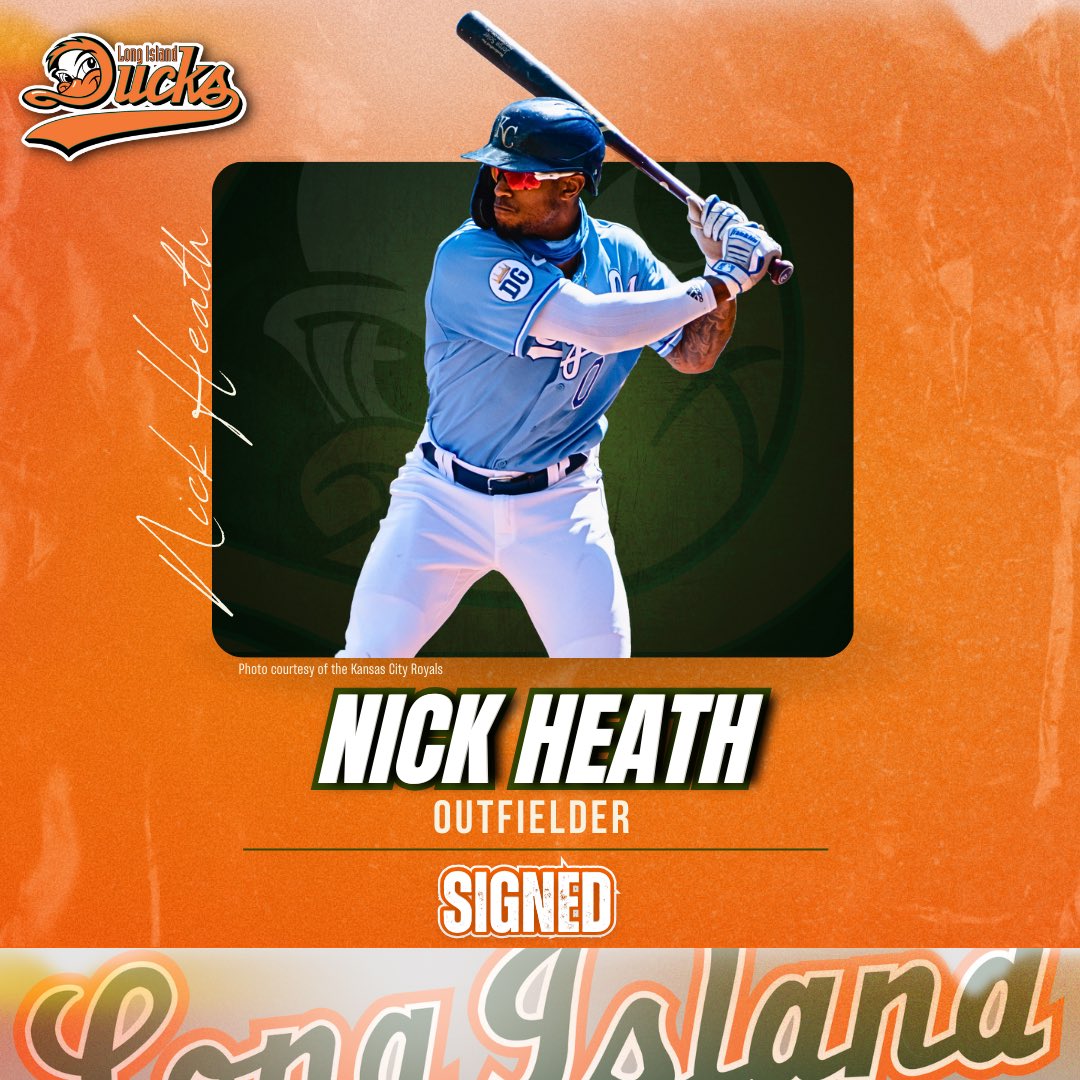 Former MLB Outfield Speedster Nick Heath Inks with LI Ducks – NY NJ Sports World/Brooklyn Sports ...