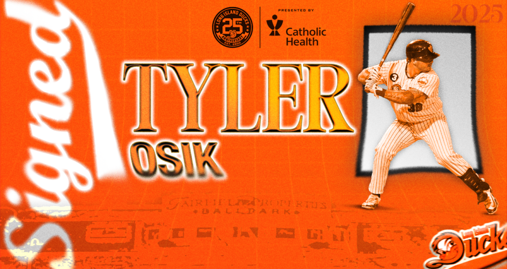 Long Island Native Tyler Osik Returns to the Ducks for the 2025 Season ...