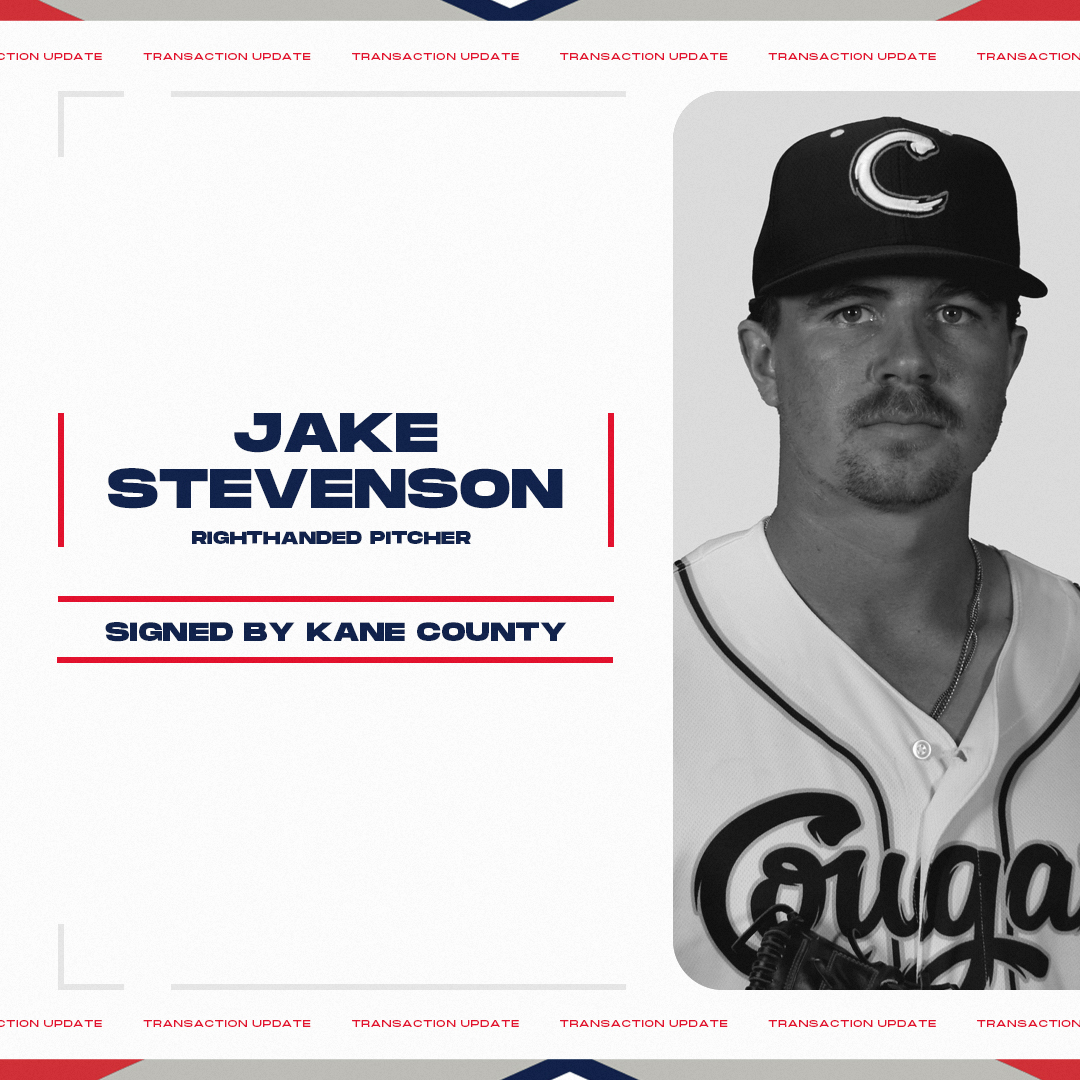 Jake Stevenson Re-joins Kane County Cougars for 2025 Season – NY NJ ...