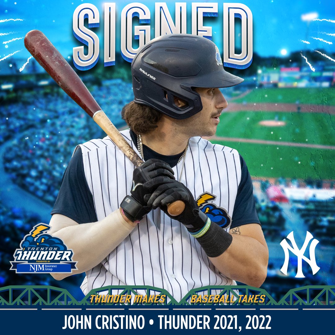 Ex-Trenton Thunder Catcher John Cristino Inks with Yankees – NY NJ ...