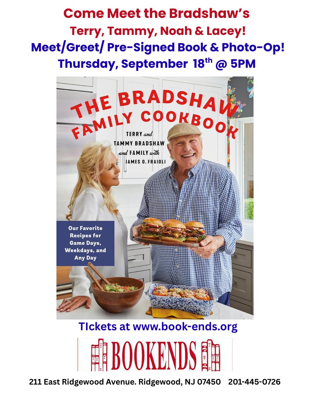 Terry Bradshaw Family Meet and Greet Book Event at Bookends Bookstore ...