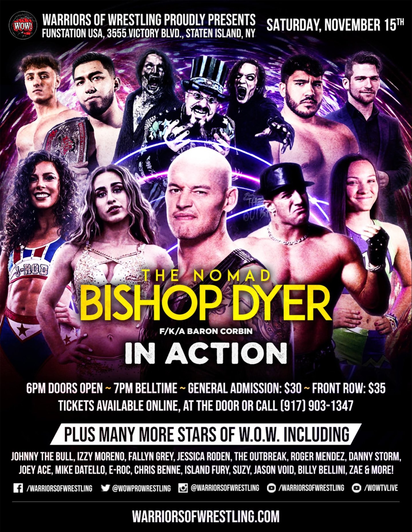 Warriors of Wrestling: Road to Solution on Staten Island with Bishop ...